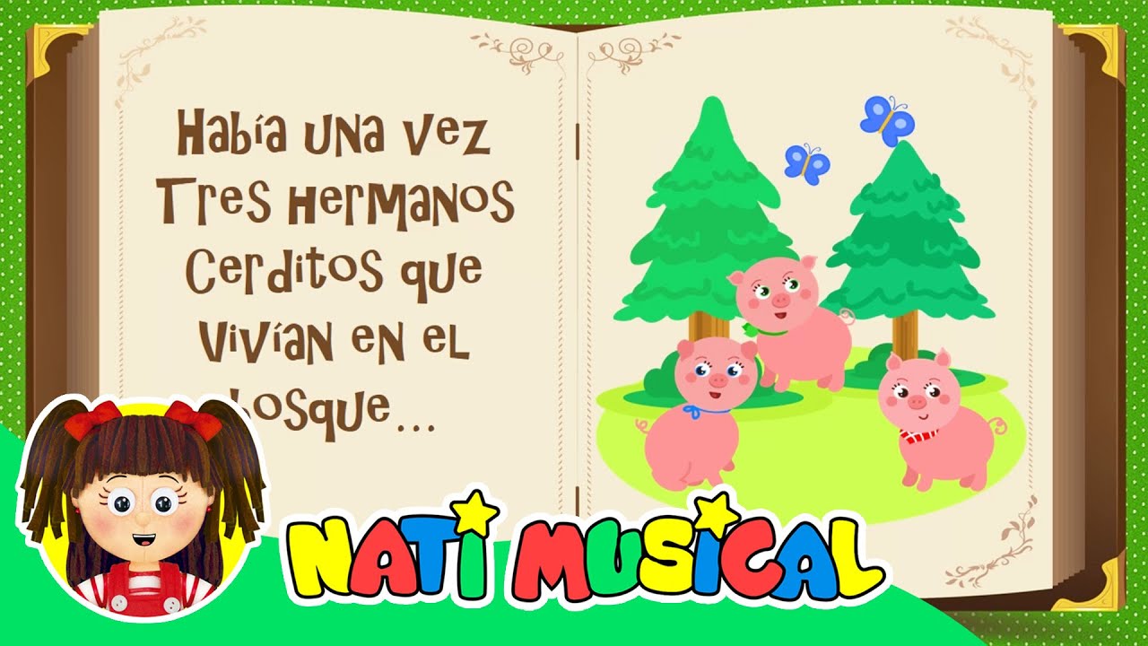 Cuento de los Tres Chanchitos: Una Historia Clásica Infantil Escrita ...